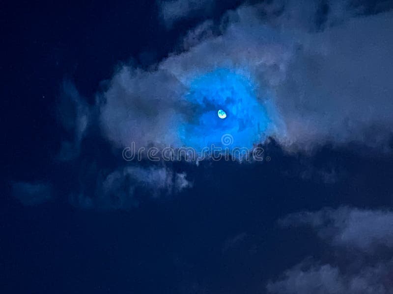 Another Splendid Night in the Great Outdoors. Stock Image - Image of ...