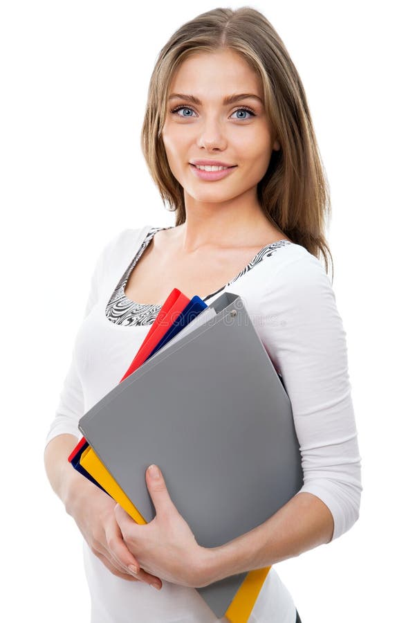 Nice female student stock image. Image of beautiful, attractive - 42463733