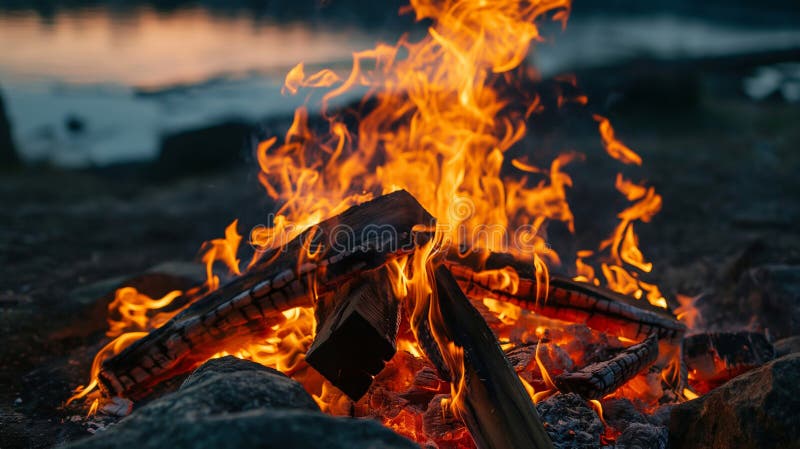 Nice Fire Theme for Wallpaper Stock Photo - Image of fireplace, glow ...