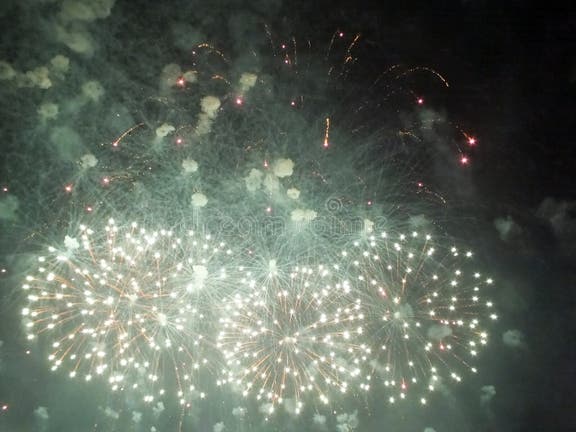 Fireworks in the night stock image. Image of rumble - 262028573