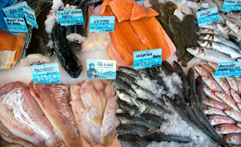 Nice - Fish Market stock photo. Image of fresh, mediterranean - 31322288