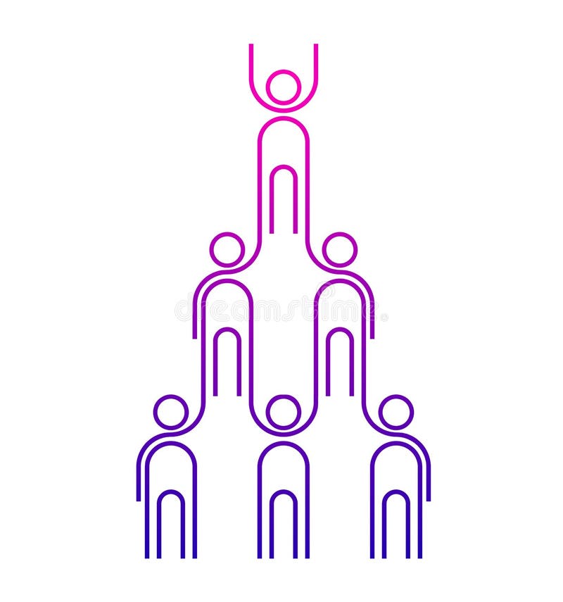 Nice flat teamwork icon stock vector. Illustration of business - 154817813