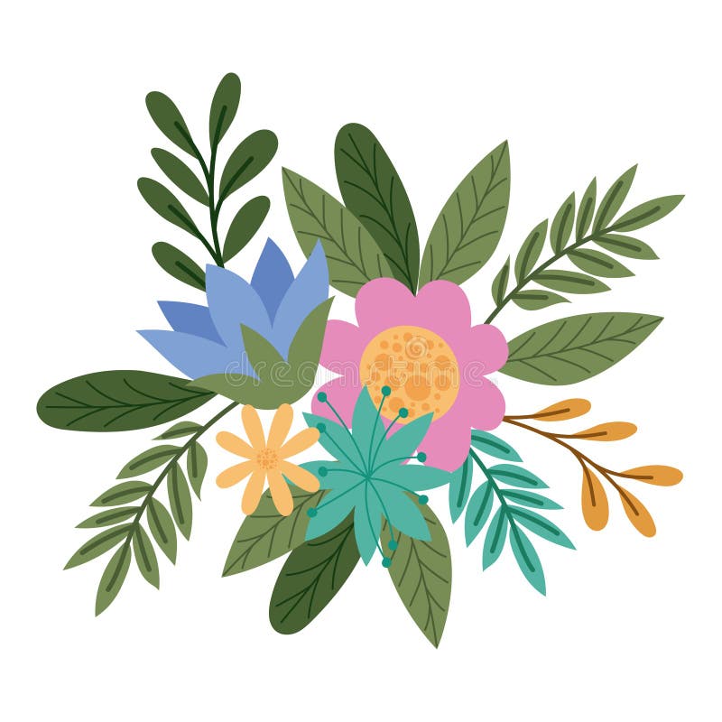 Nice flower bouquet stock vector. Illustration of romantic - 235628920