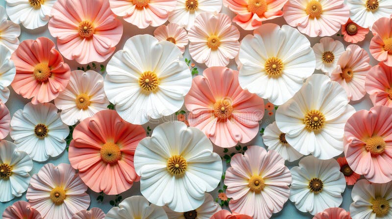 Nice flowers background stock illustration. Illustration of floral ...