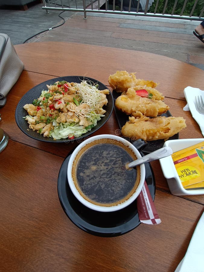 Nice Food in Cafe Puncak Bogor Editorial Stock Photo - Image of bogor ...