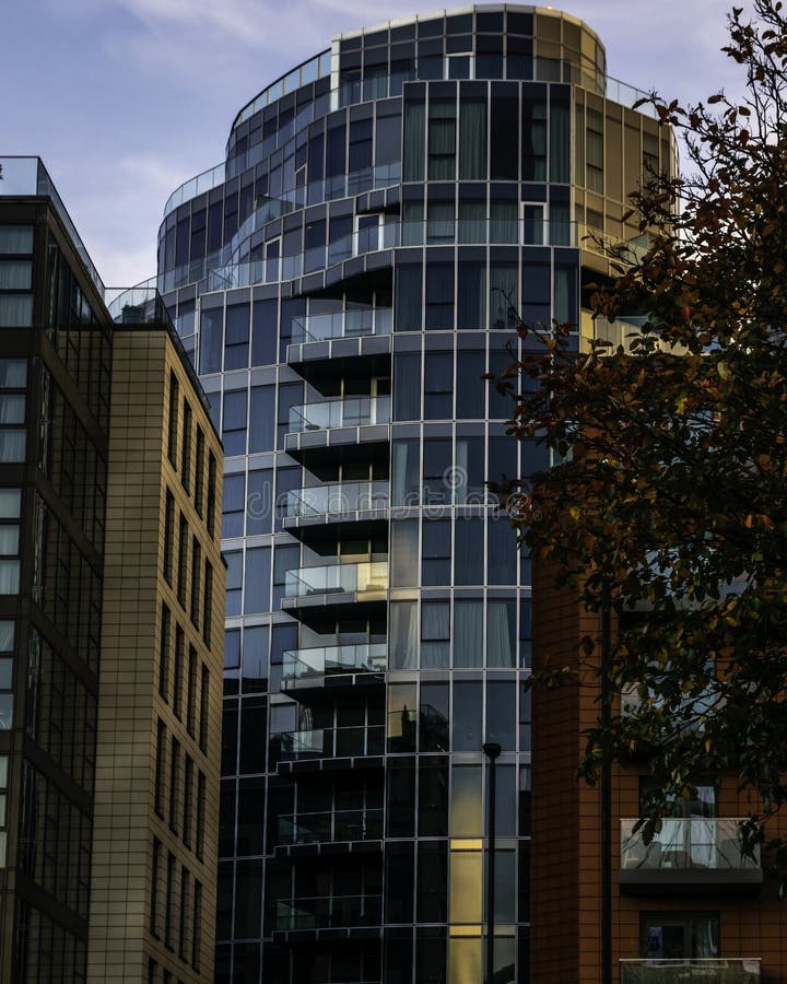 Nice Frame View of Modern Architecture in Battersea, London Stock Photo ...