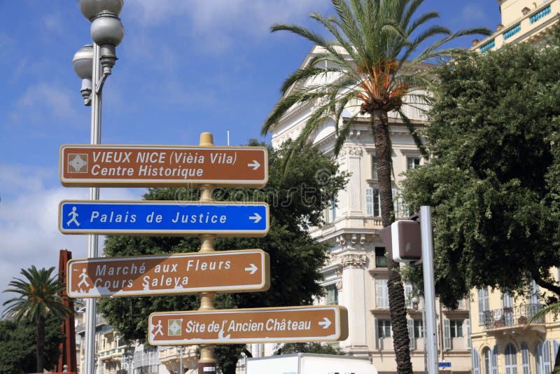 Nice, France stock photo. Image of colorful, city, clouds - 21280086