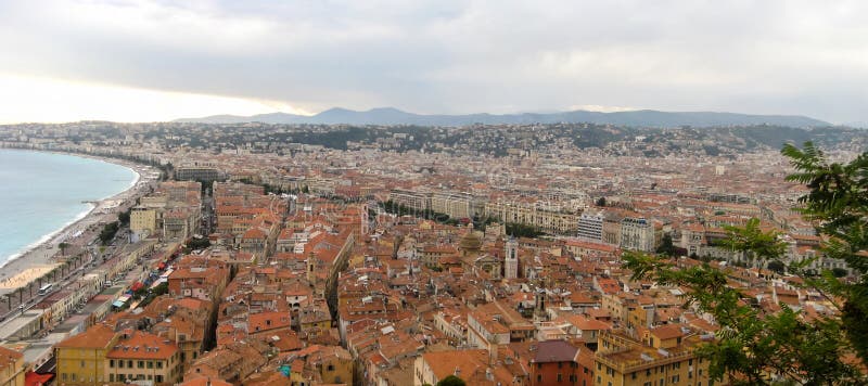 Nice, France stock image. Image of house, ancient, colored - 53236865