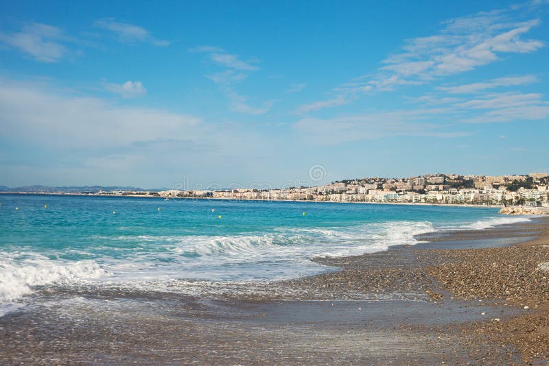 Nice, French Riviera. stock photo. Image of seascape - 30644028