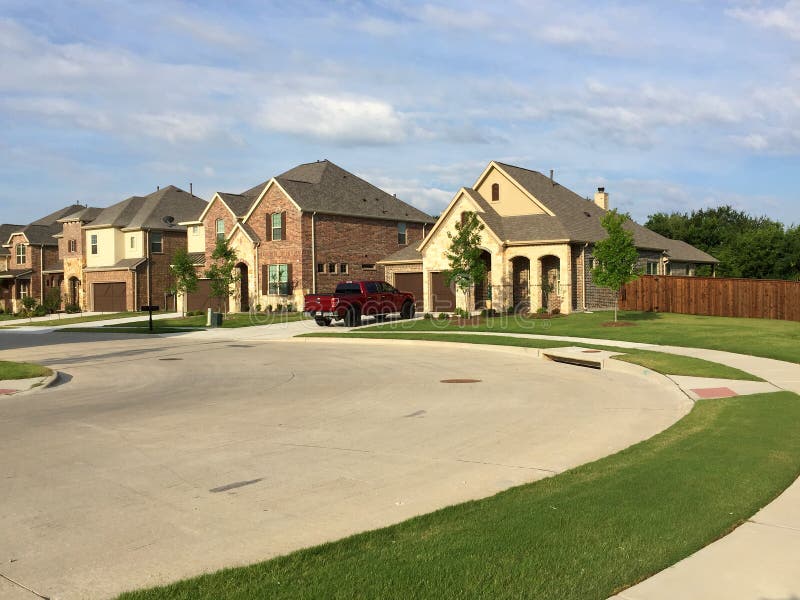 Nice Friendly Community in Countryside Stock Photo - Image of alley ...