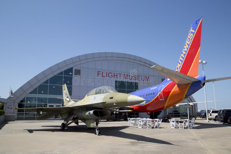 Nice Frontiers of Flight Museum in Dallas Editorial Stock Photo - Image ...