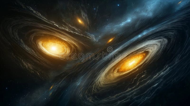 Nice Galaxy Planet Theme for Wallpaper Stock Image - Image of ...