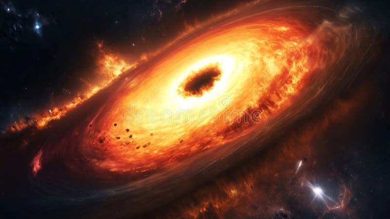 Nice Galaxy Planet Theme for Wallpaper Stock Photo - Image of orbit ...