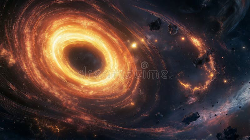 Nice Galaxy Planet Theme for Wallpaper Stock Image - Image of ...