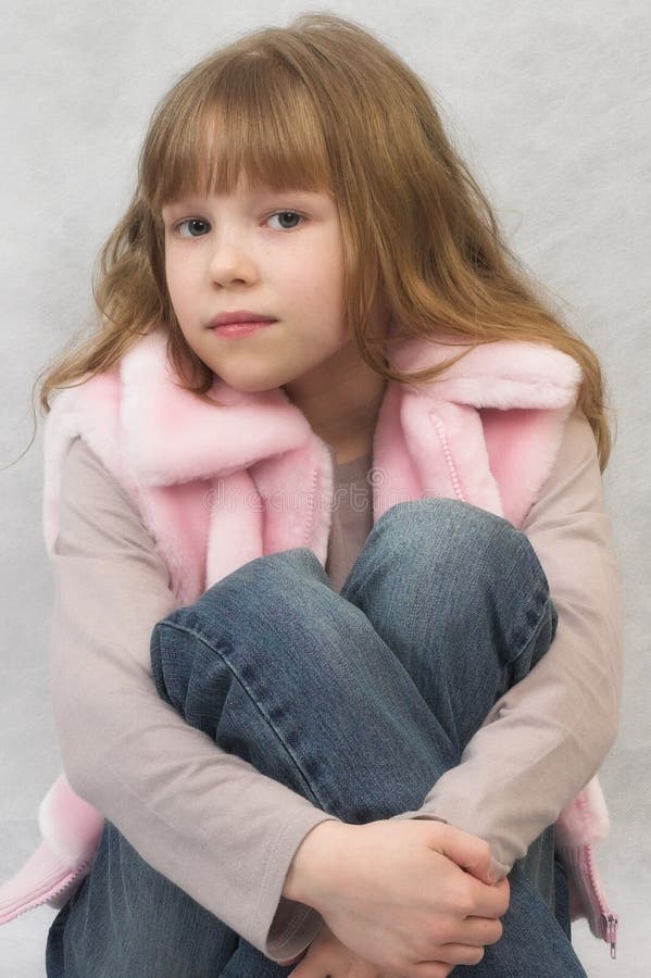 Nice girl stock image. Image of little, hand, enchanting - 1416437