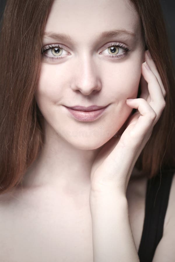 Nice girl stock image. Image of home, beautiful, smile - 41410361