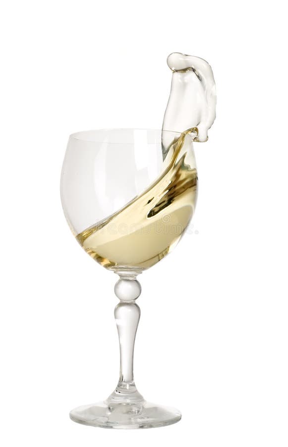Nice glass with champagne stock image. Image of wineglass - 12973225