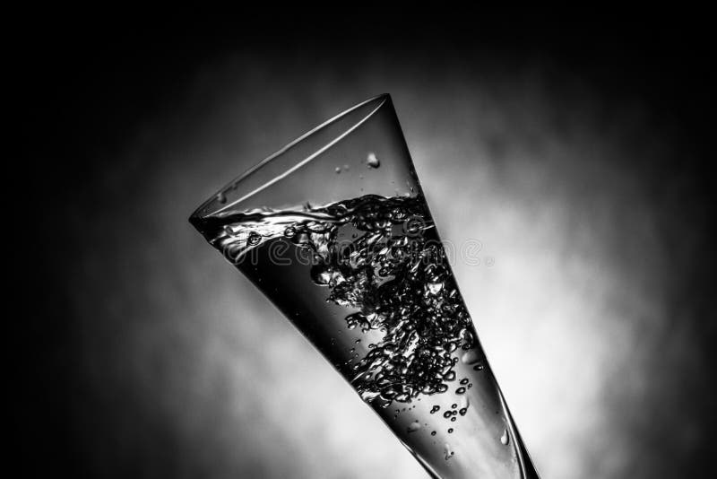 Nice Glass with Water Splashes Stock Image - Image of freshness, glass ...