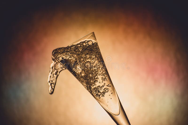Nice Glass with Water Splashes Stock Photo - Image of glass, modern ...