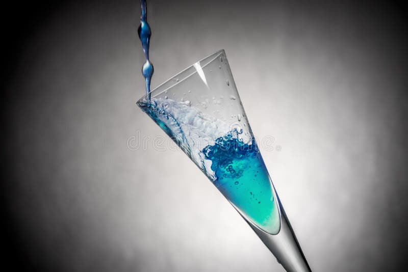 Nice Glass with Water Splashes Stock Image - Image of juice, cocktail ...