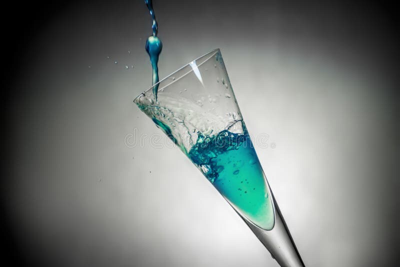 Nice Glass with Water Splashes Stock Image - Image of movement, elegant ...