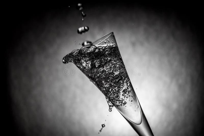 Nice Glass with Water Splashes Stock Image - Image of fresh, drop: 80746699