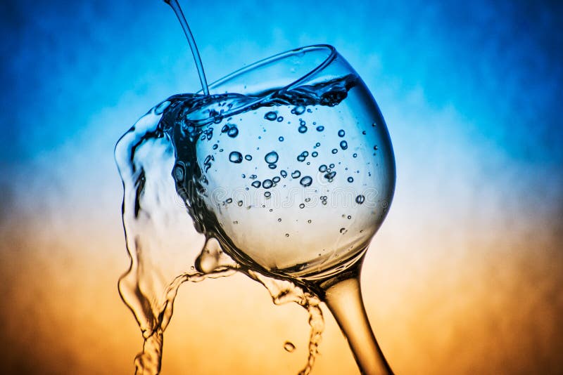 Nice Glass with Water Splashes Stock Photo - Image of juice, nice: 80836906