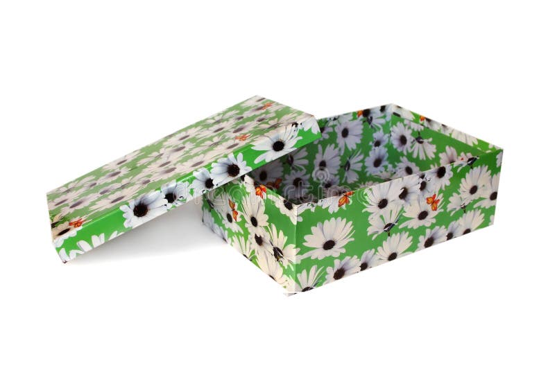 Nice green box isolated stock image. Image of horizontal - 14071777