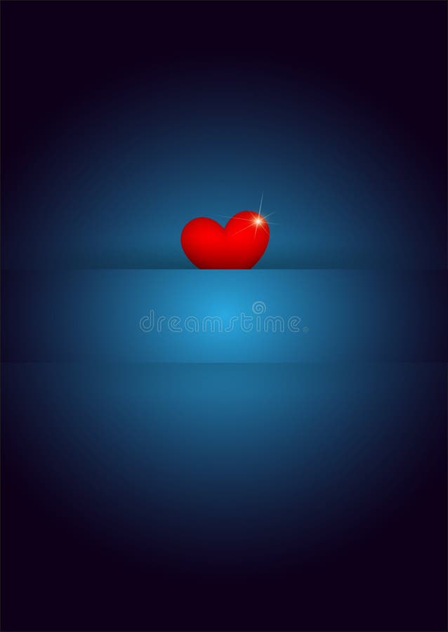 Nice Heart Valentine Background Stock Vector - Illustration of holiday ...