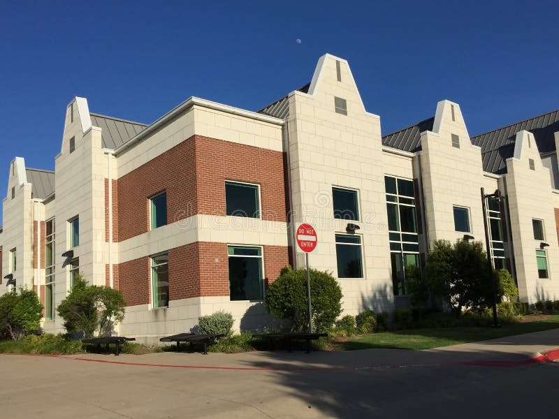 Nice high school exterior stock photo. Image of modern - 56001444