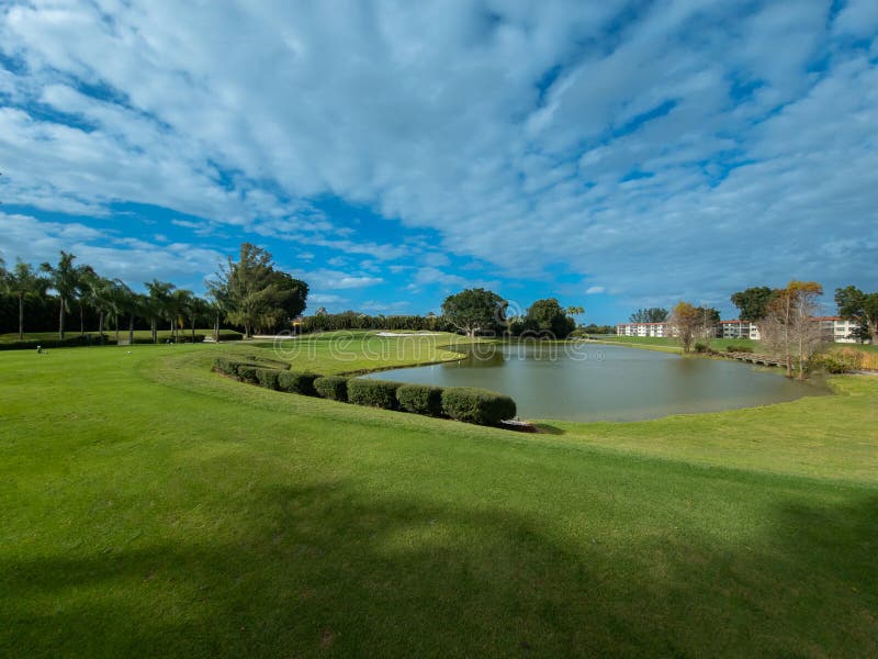 Nice Hole on an American Golf Stock Photo - Image of spring, south ...