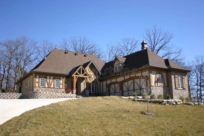 Nice home stock image. Image of residential, home, dwelling - 76009