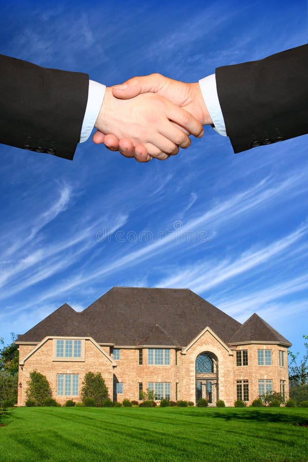 Upscale executive house stock image. Image of investment - 693083