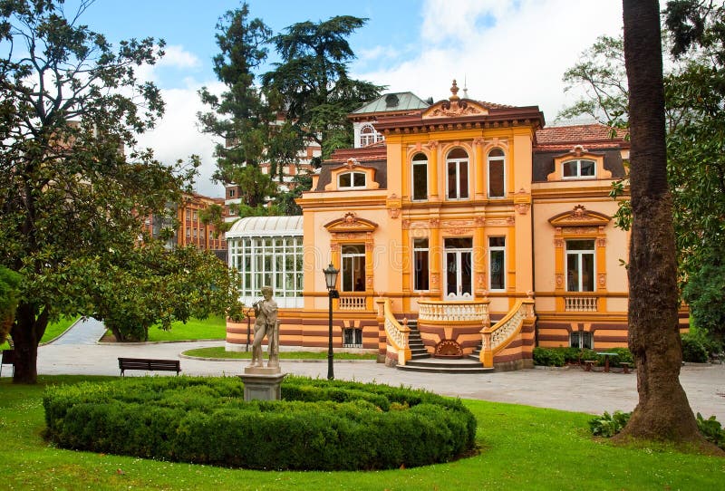 Nice house stock image. Image of blue, clear, holiday - 24848525