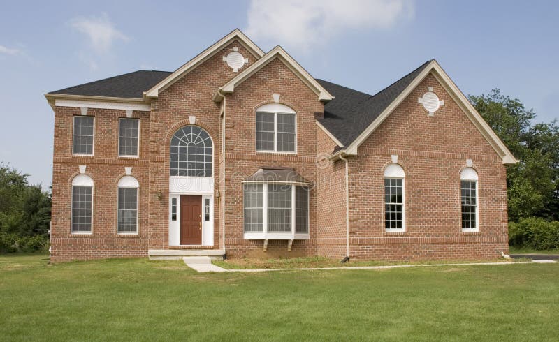 Large House stock image. Image of realator, home, wealth - 1362417