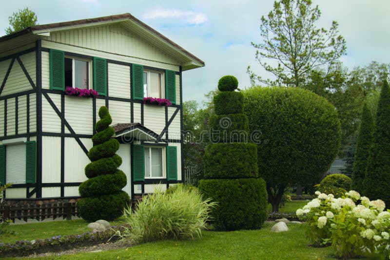 Nice house stock photo. Image of environment, summer - 27948938