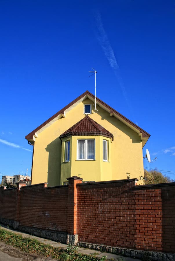 Nice house stock image. Image of community, home, built - 6950215