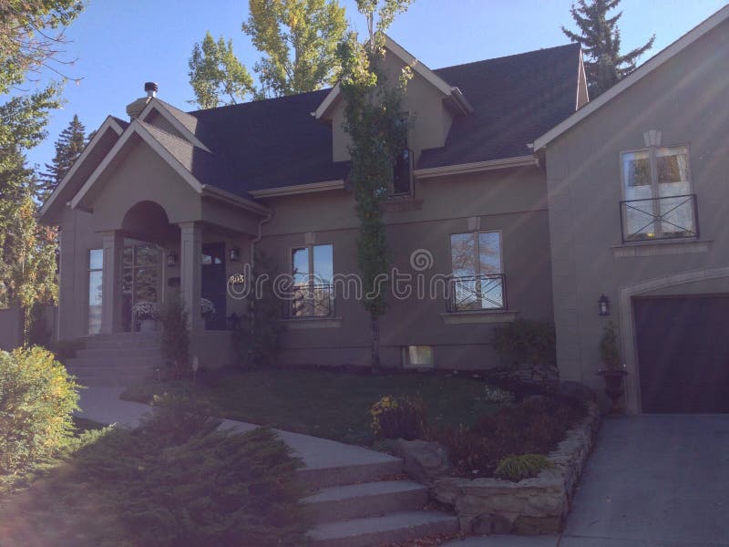 Nice house stock image. Image of brown, nice, house, home - 45364433