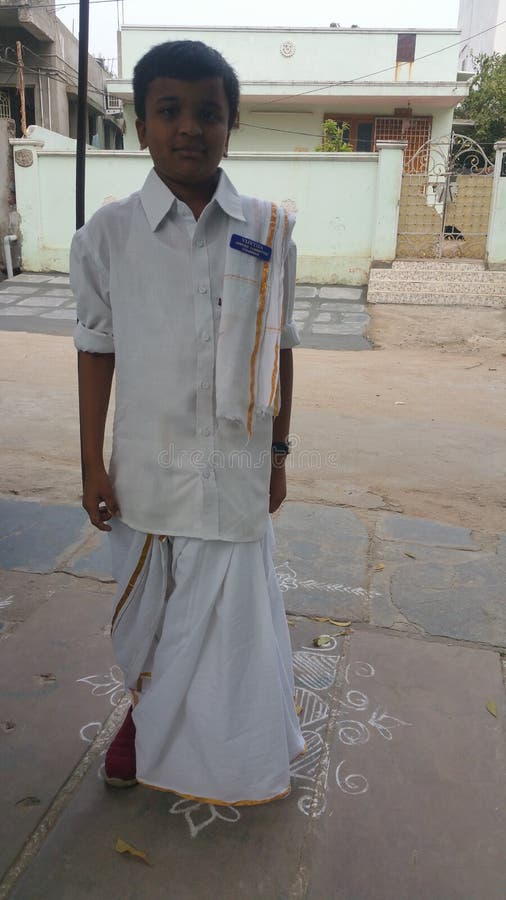 Nice Indian Traditional Getup Editorial Stock Photo - Image of school ...