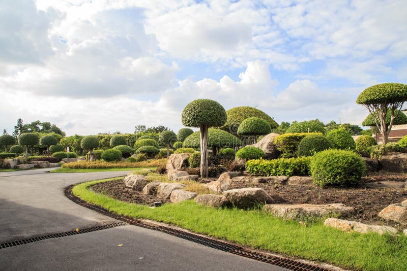 Nice Landscape stock photo. Image of fence, tree, tale - 61114766