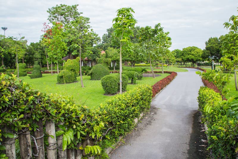Nice Landscape stock photo. Image of fence, tree, tale - 61114766