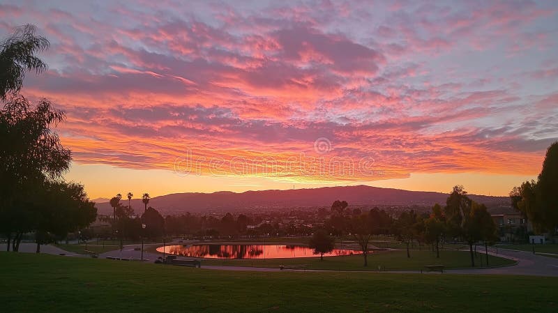 Nice Landscape Theme with Colors Stock Image - Image of light, yellow ...