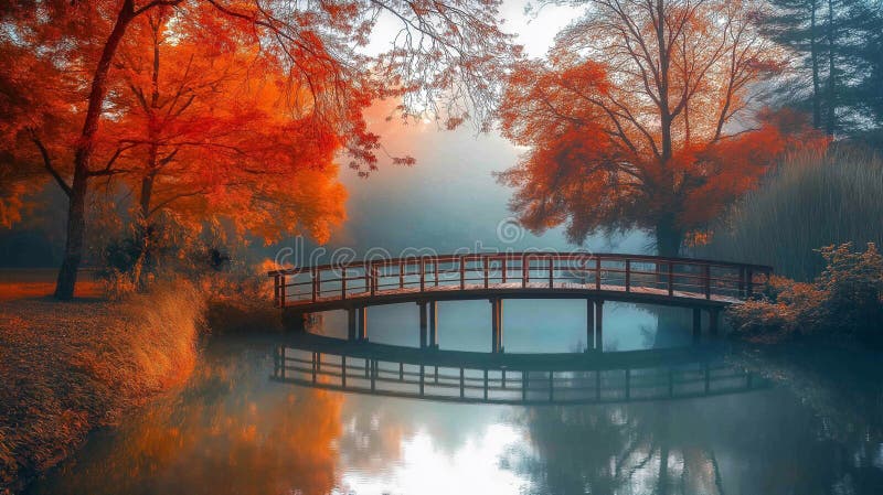 Nice Landscape Theme for Wallpaper Stock Image - Image of foliage ...