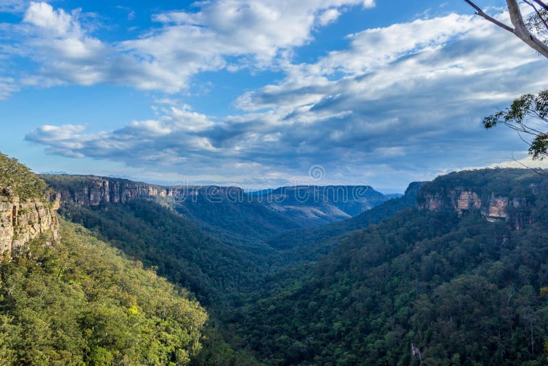 Nice Landscape View of Kangaroo Valley, Australia Stock Image - Image ...