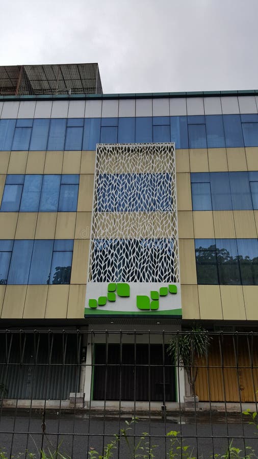 Nice Laser Cutting Facade for a Building Editorial Stock Photo - Image ...