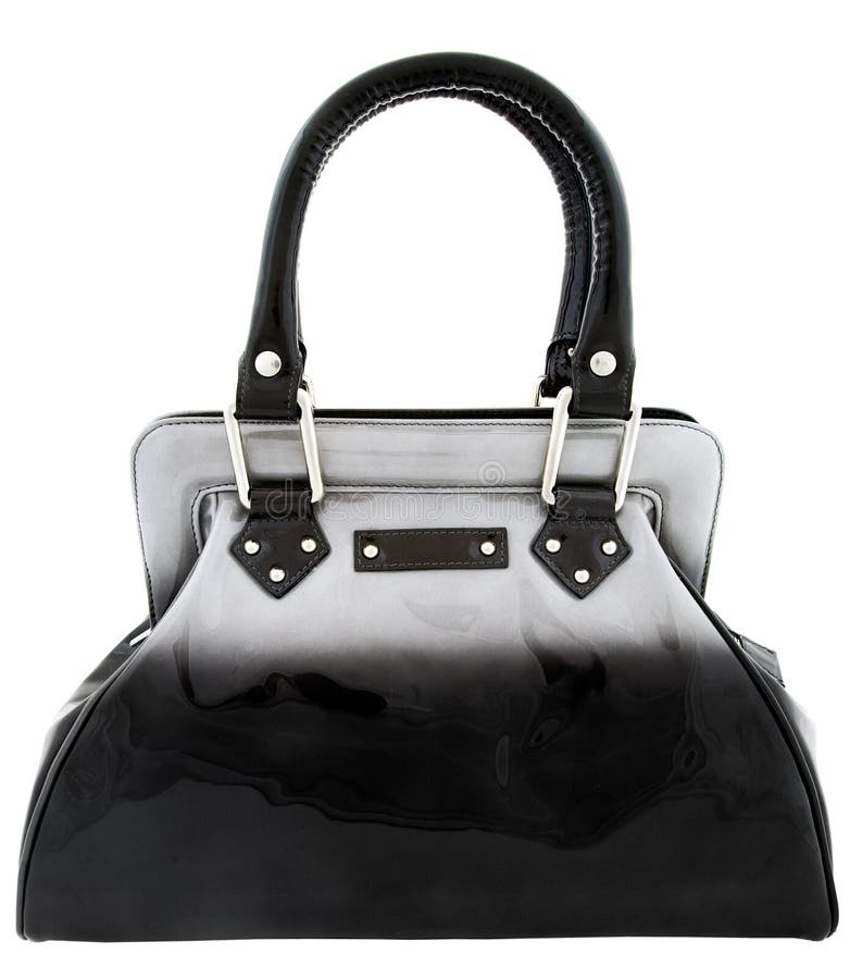 Nice leather woman s bag stock photo. Image of gray, backgrounds - 14044930