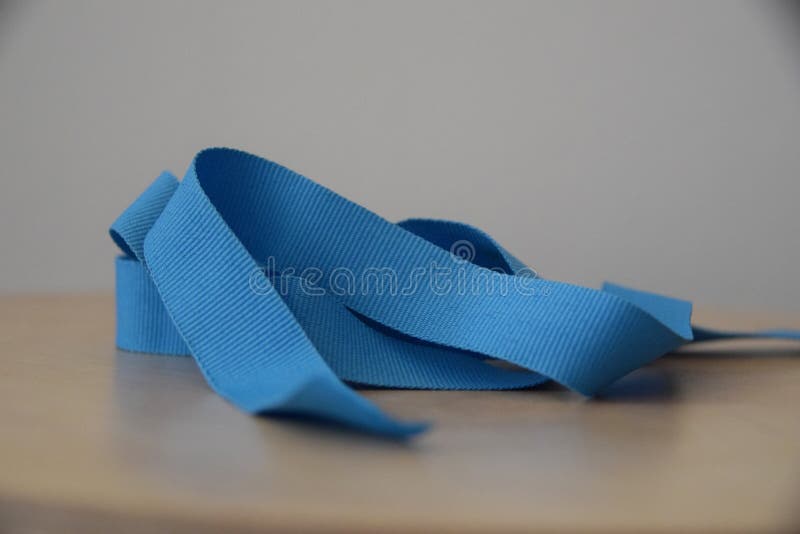 Nice light blue ribbon. stock image. Image of beauty - 216790889