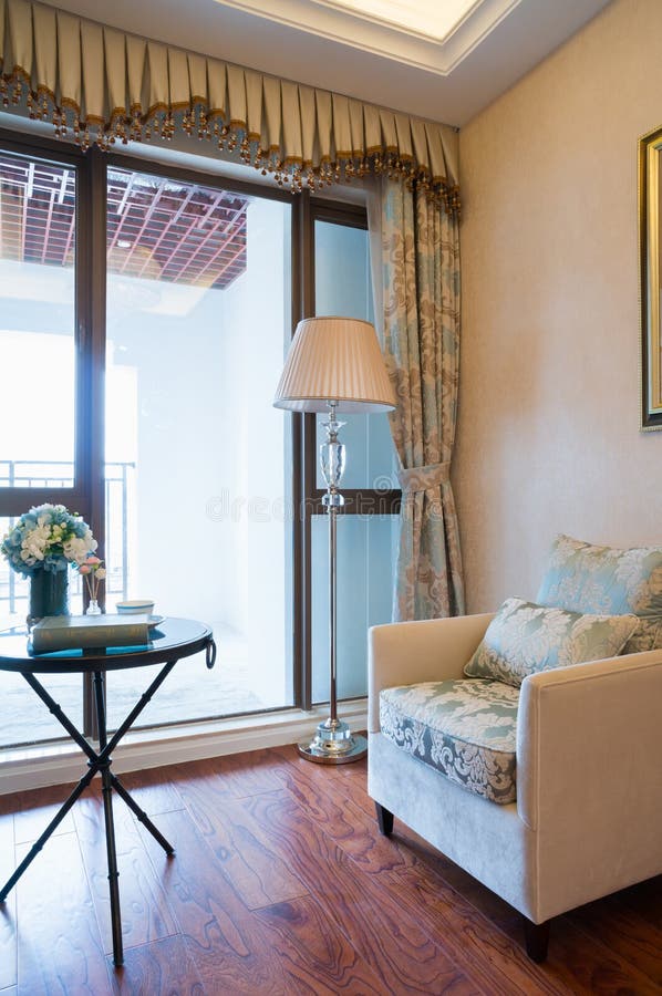 Nice living room stock photo. Image of interior, flower - 43631594