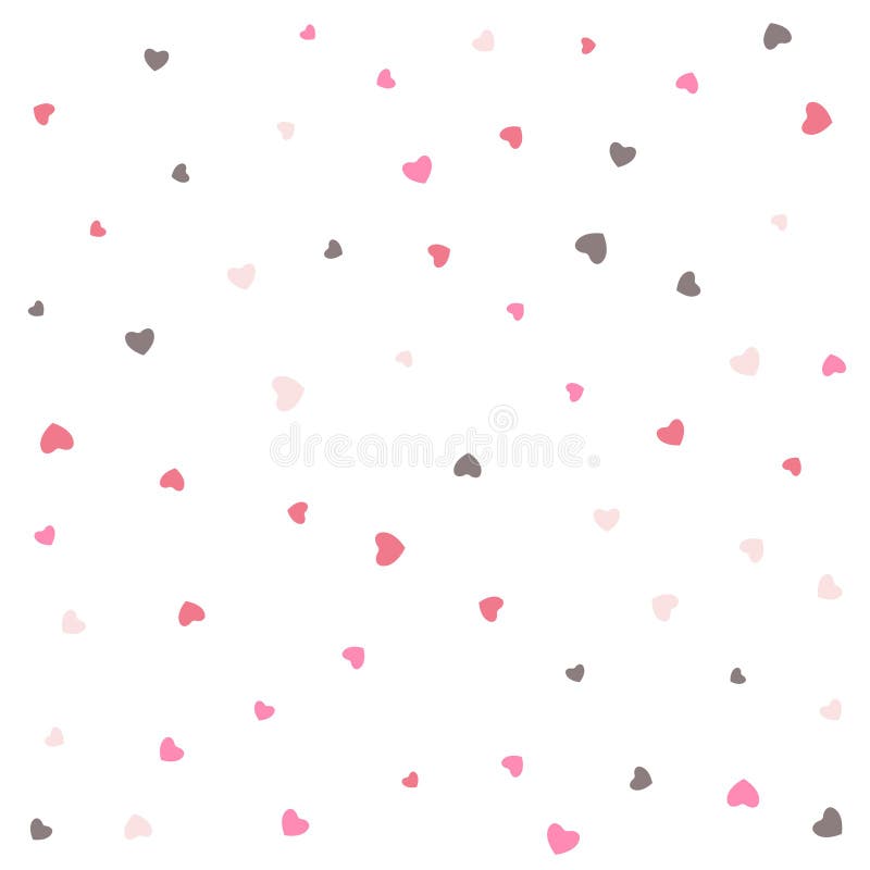 Nice Love Small Hearts Pattern Background Design Stock Vector ...