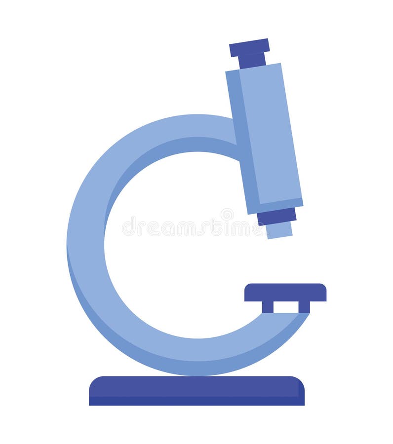 Nice microscope design stock vector. Illustration of bacterium - 233096638